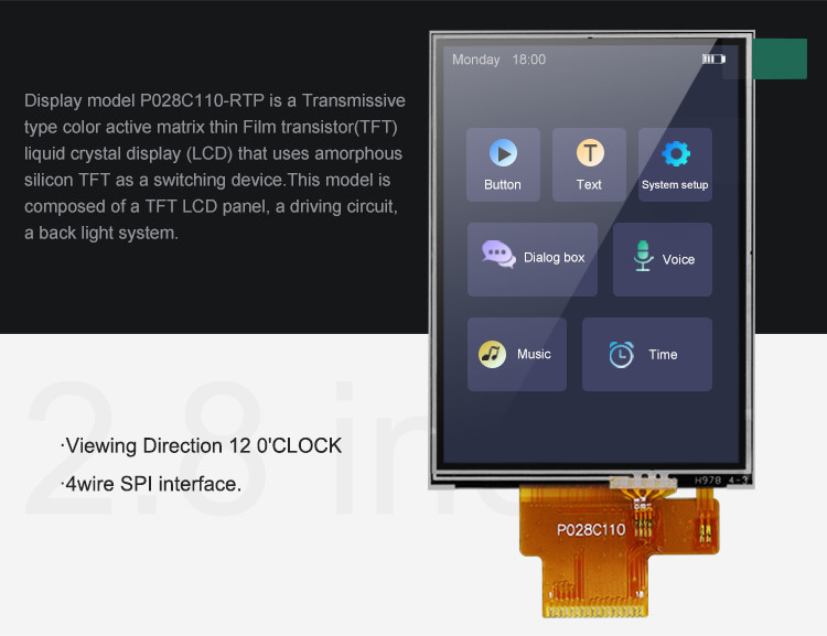 Are you looking for a touchscreen LCD with 4-wire SPI interface?