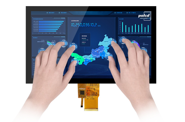 How to apply touch screen to TFT LCD?