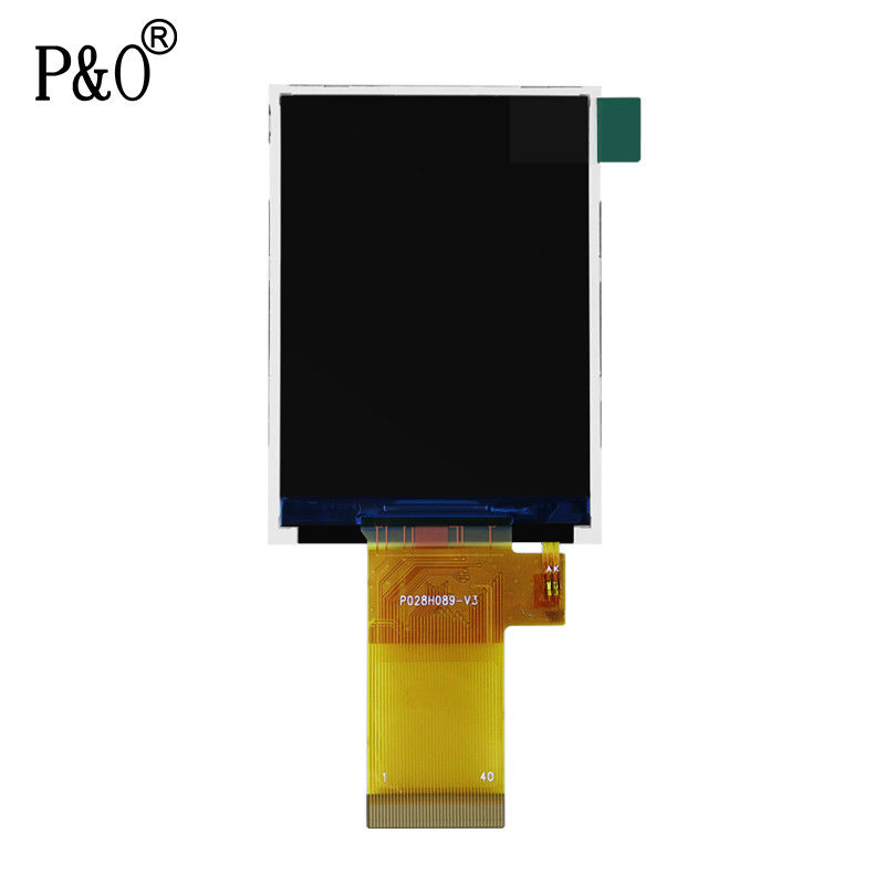 Polcd High Resolution 480x640 TFT LCD Module 2.8 Inch With SPI RGB CTP Interface
