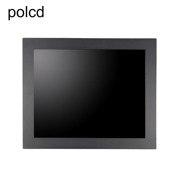Polcd 17" Embedded PC Monitor Wall Mounted Touch Snap IPS 2K HD Screen ...