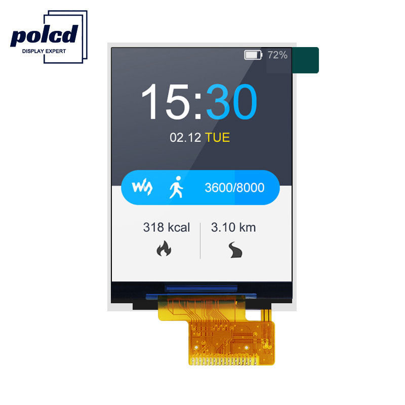 Polcd ST7789V2 Tft Lcd 2.4 240X320 Industrial Touch Monitor 300 Nit