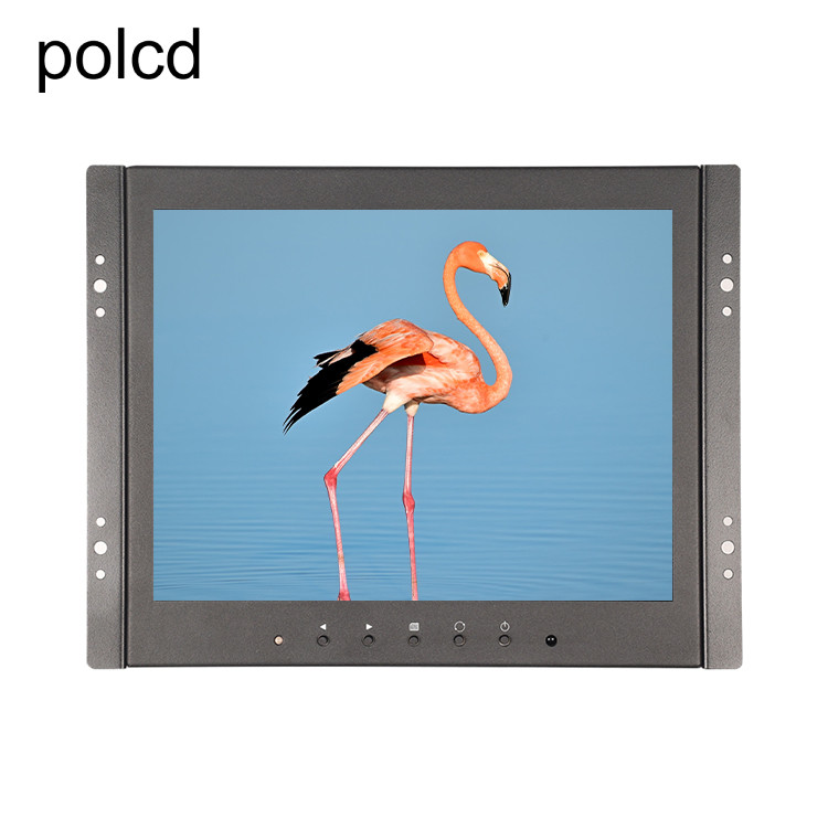 Plastic Case HDMI Polcd 9.7" IPS Open Frame Industrial PC Monitor For ...