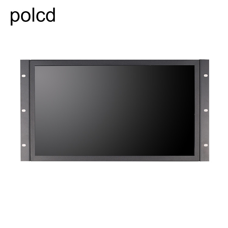PC Metal Frame Rack Mounting Open Frame Resistive Touch Monitor 18.5 ...