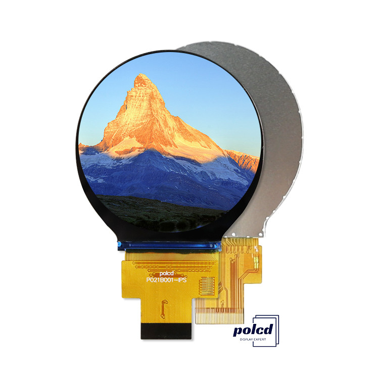 Polcd 2.1 inch IPS Small Round LCD 480*480 Mipi interface ST7701S ...