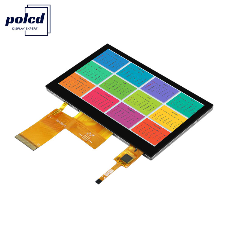 Polcd RGB 24 Bit Display 4.3 Inch ST7262E43 800x480 TFT Touch Screen