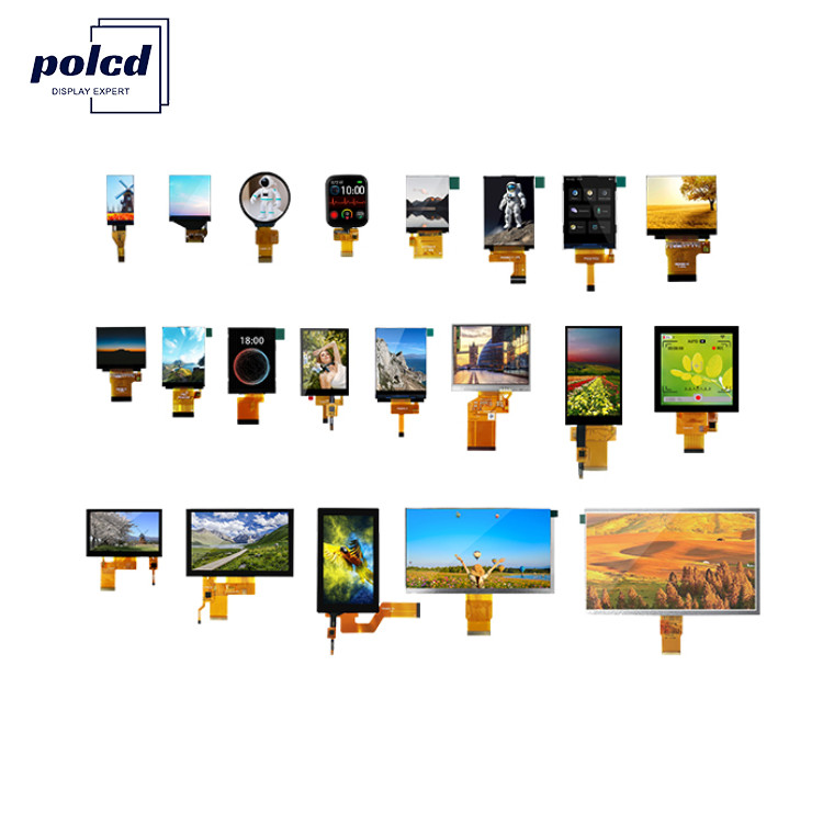 Polcd Custom TFT LCD 0.96 ~ 10.1" LCM IPS Screen 2.4 2.8 3 3.5 4.3 5 7 inch Touch Panel TFT ...