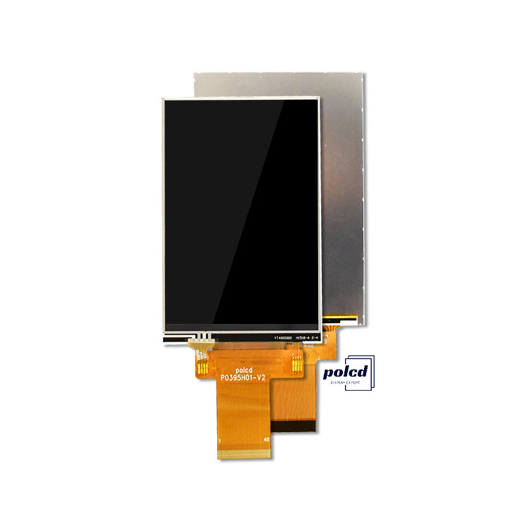 Polcd 3.95 Inch 320*480 LCD Display RGB Interface ILI9488 40pin TFT Transmissive LCD Module