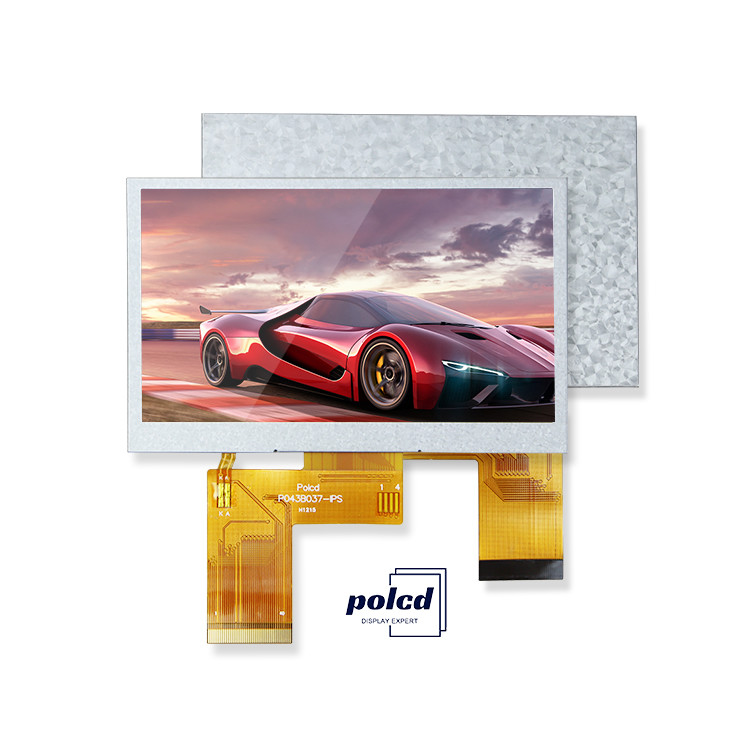Polcd 4.3" 480*272 Square TFT LCD Display NV3041A-01 Drive Mcu Spi Interface 4.3 Inch LCD Module