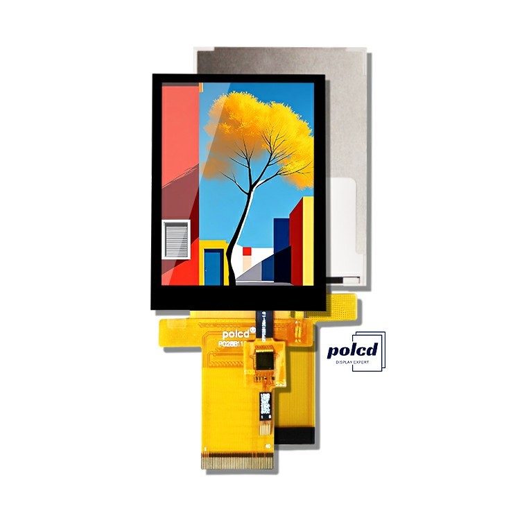Polcd 2.8 Inch 480*640 Resolution RGB Interface Touch Panel ST7701S LCD ...