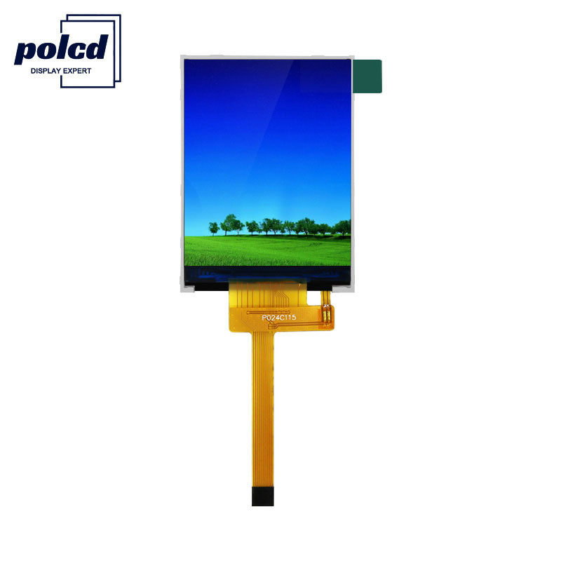 Polcd 240X320 Spi Lcd Display 260 Nits 4 Wire SPI 2.4 Spi Tft Lcd Display